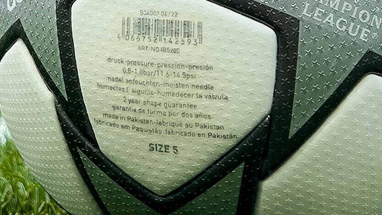 Football “Made in Pakistan” used in UEFA Champions League Final ...