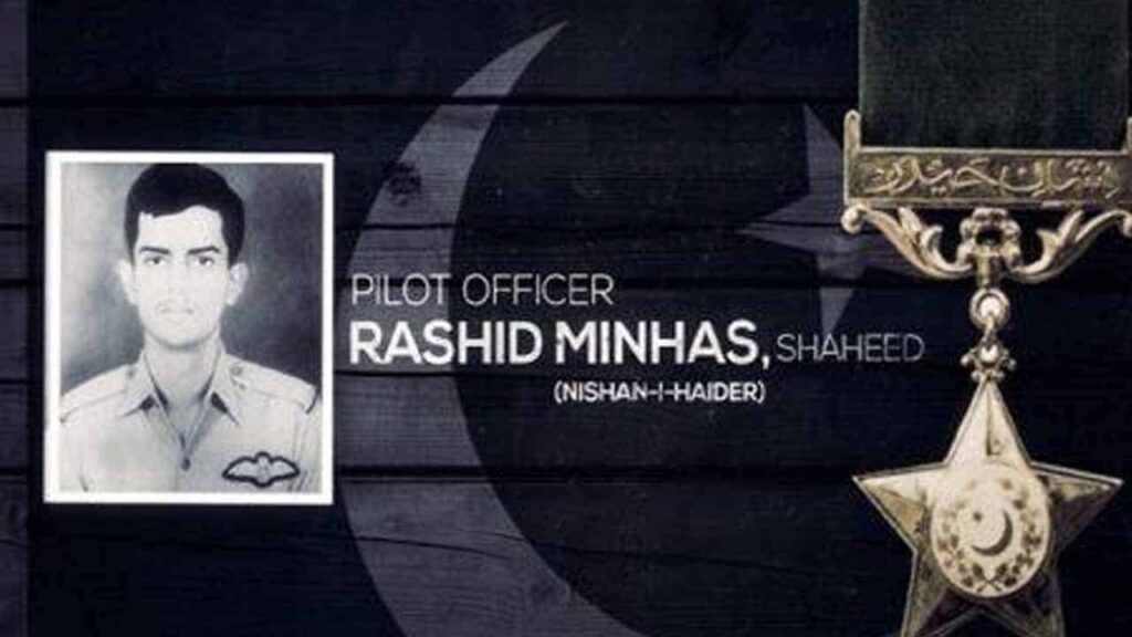 PAF pay tribute to Rashid Minhas on 51st martyrdom anniversary - Economy.pk
