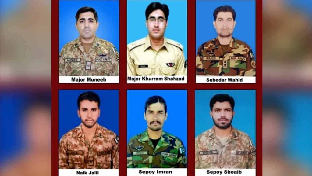 Two Pakistan Army majors among six martyred in Balochistan helicopter ...