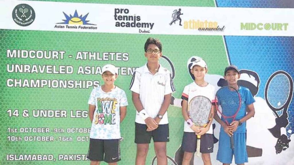 Pakistan’s Zohaib Afzal advances to ATF U-14 doubles final in Nepal - Economy.pk