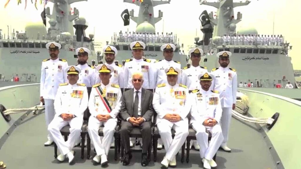 Pakistan Navy inducts modern warships PNS Tipu Sultan, Shahjahan ...