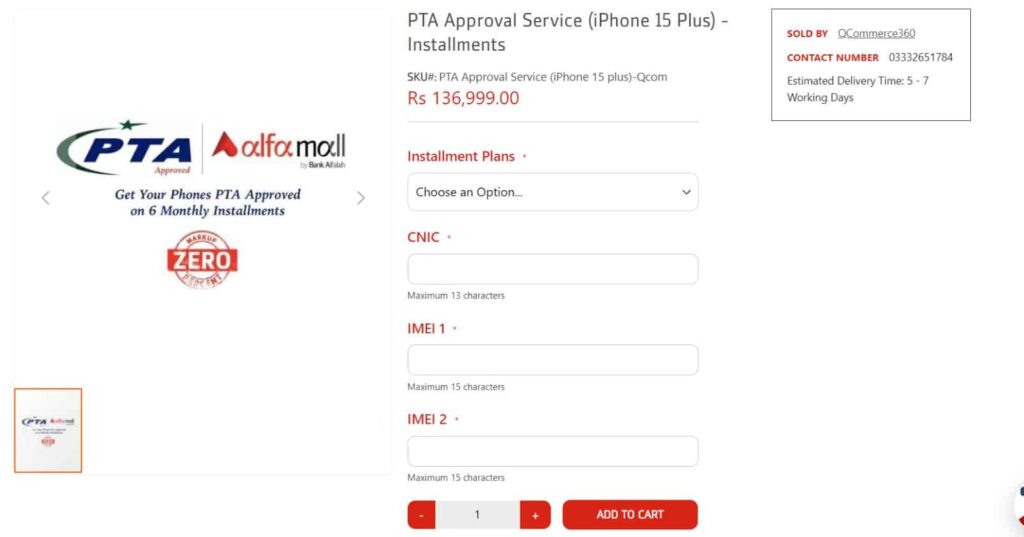 PTA Approves iPhone 15 with 6-Month Interest-Free Installments - Economy.pk