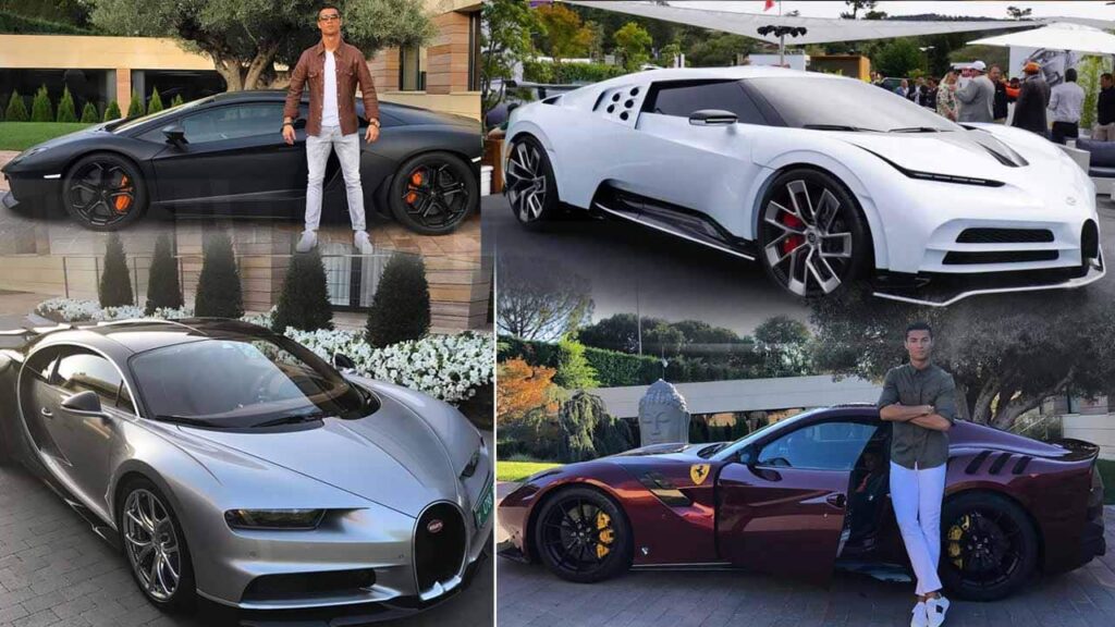 Here is an Exclusive Car Collection of Cristiano Ronaldo - Economy.pk