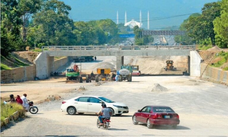 Construction of 2 new underpasses in Islamabad is underway - Economy.pk